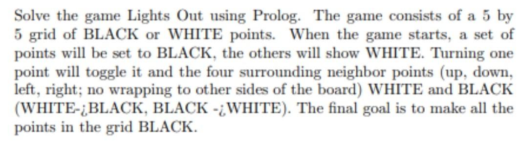 Solved Need The Actual Code In Prolog Not An Explanation If 