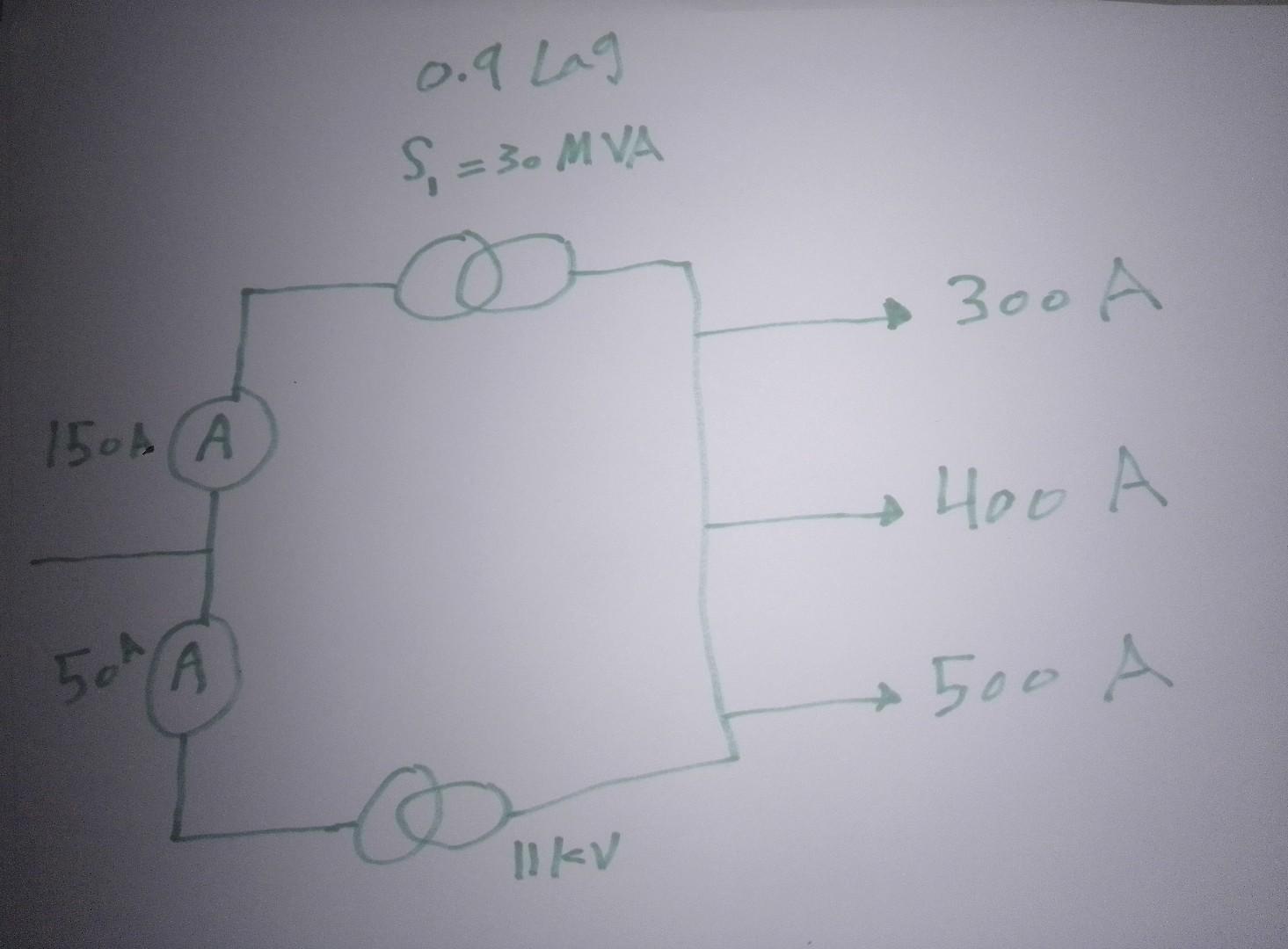 Solved Two three phase transformers operating in parallel to | Chegg.com