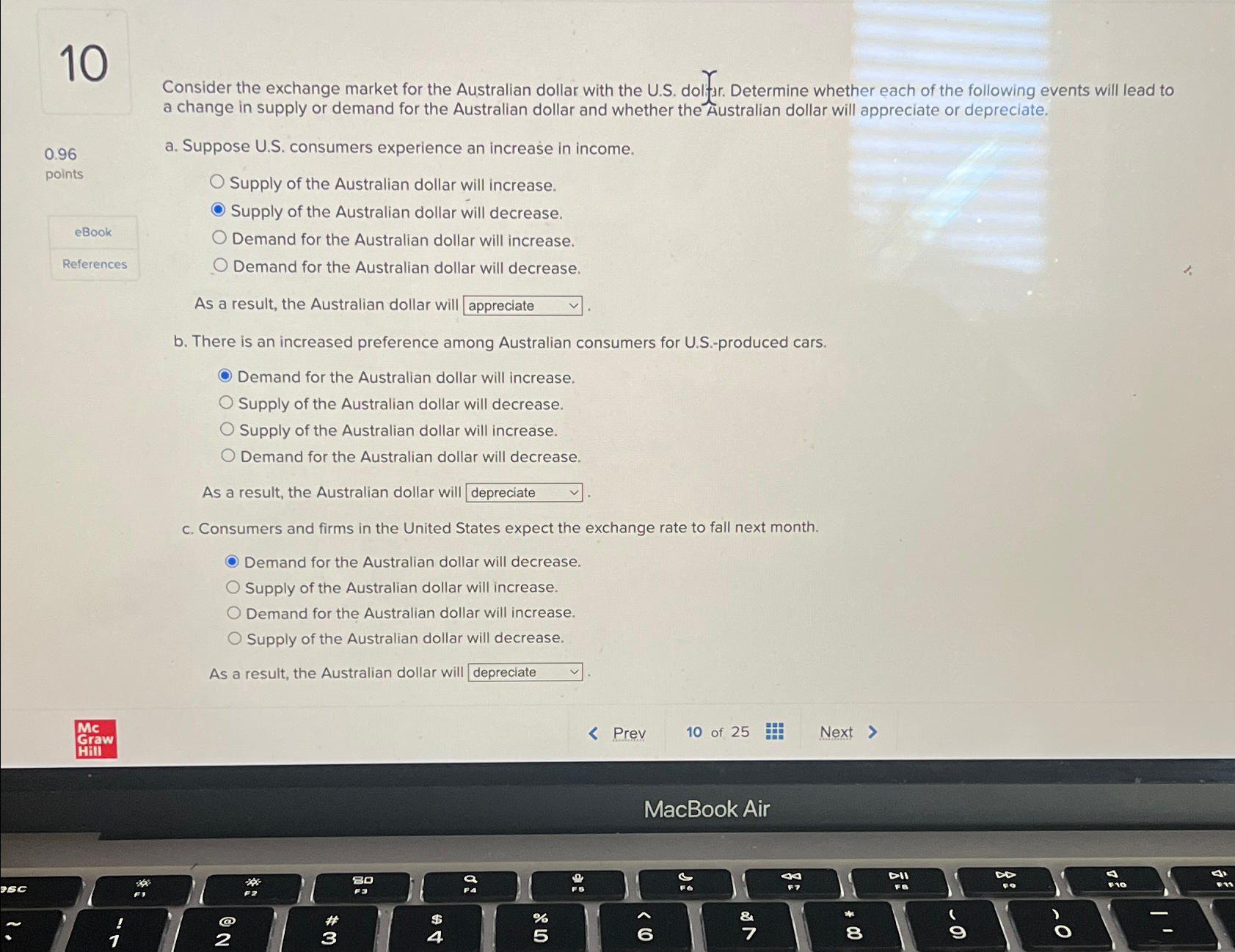 Solved A and B are wrong so what are the answers? | Chegg.com