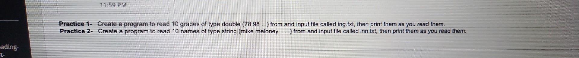 Solved Complete each programs and submit them for grading. | Chegg.com