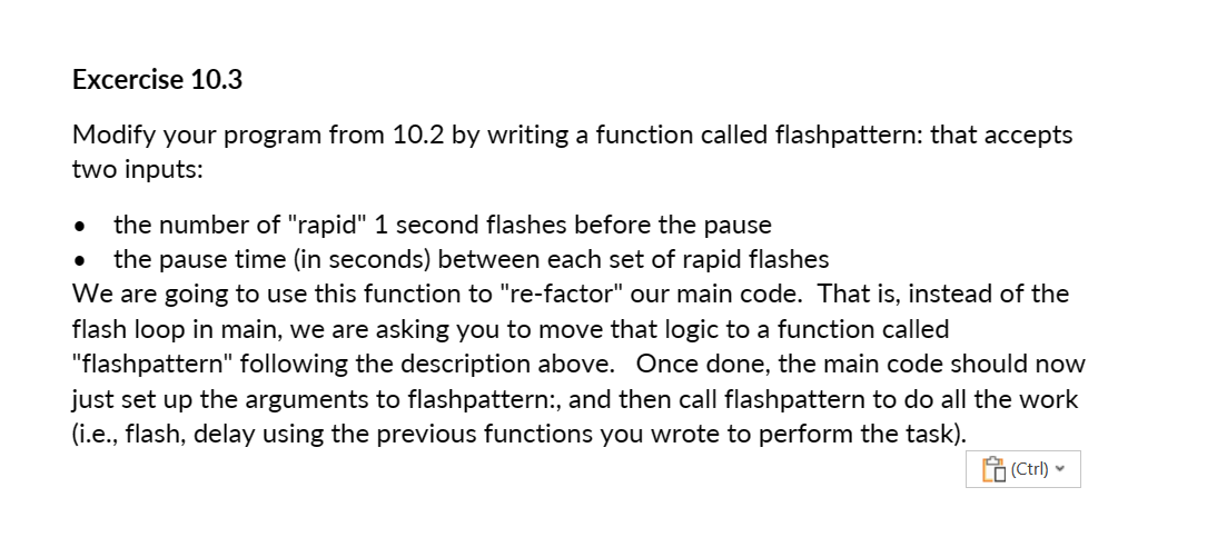 Solved ProcessorExcercise 10.3 ﻿Modify your program from | Chegg.com