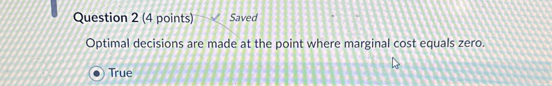 Solved Question 2 (4 ﻿points)