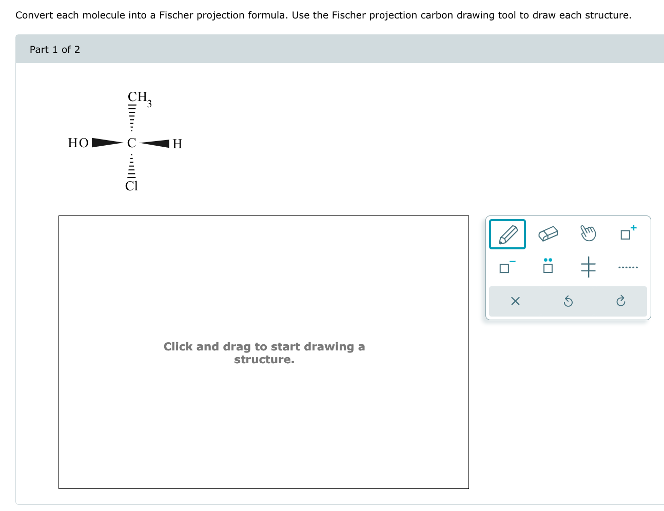Solved 10. ﻿ Convert each molecule into a Fischer projection | Chegg.com
