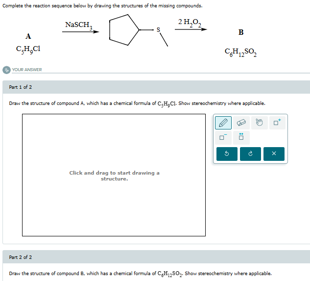 Solved Complete the reaction sequence below by ﻿drawing the | Chegg.com