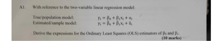 Solved 11. With reference to the two-variable linear | Chegg.com