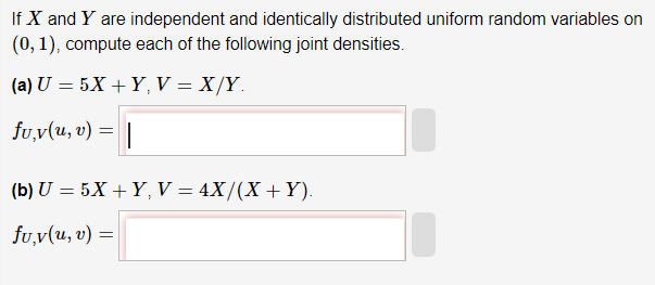 Solved If x ﻿and Y ﻿are independent and identically | Chegg.com