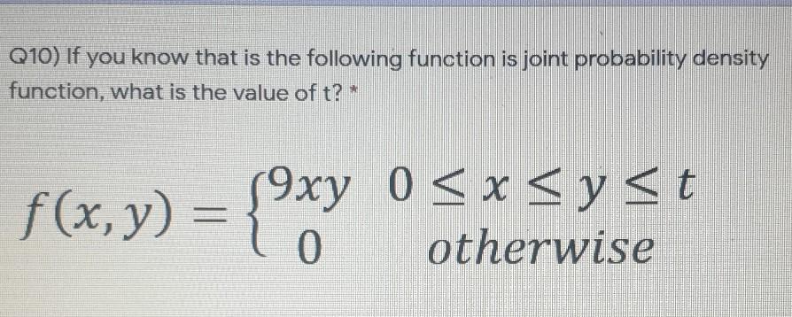 Solved Q7) A continuous random variable X has the following | Chegg.com
