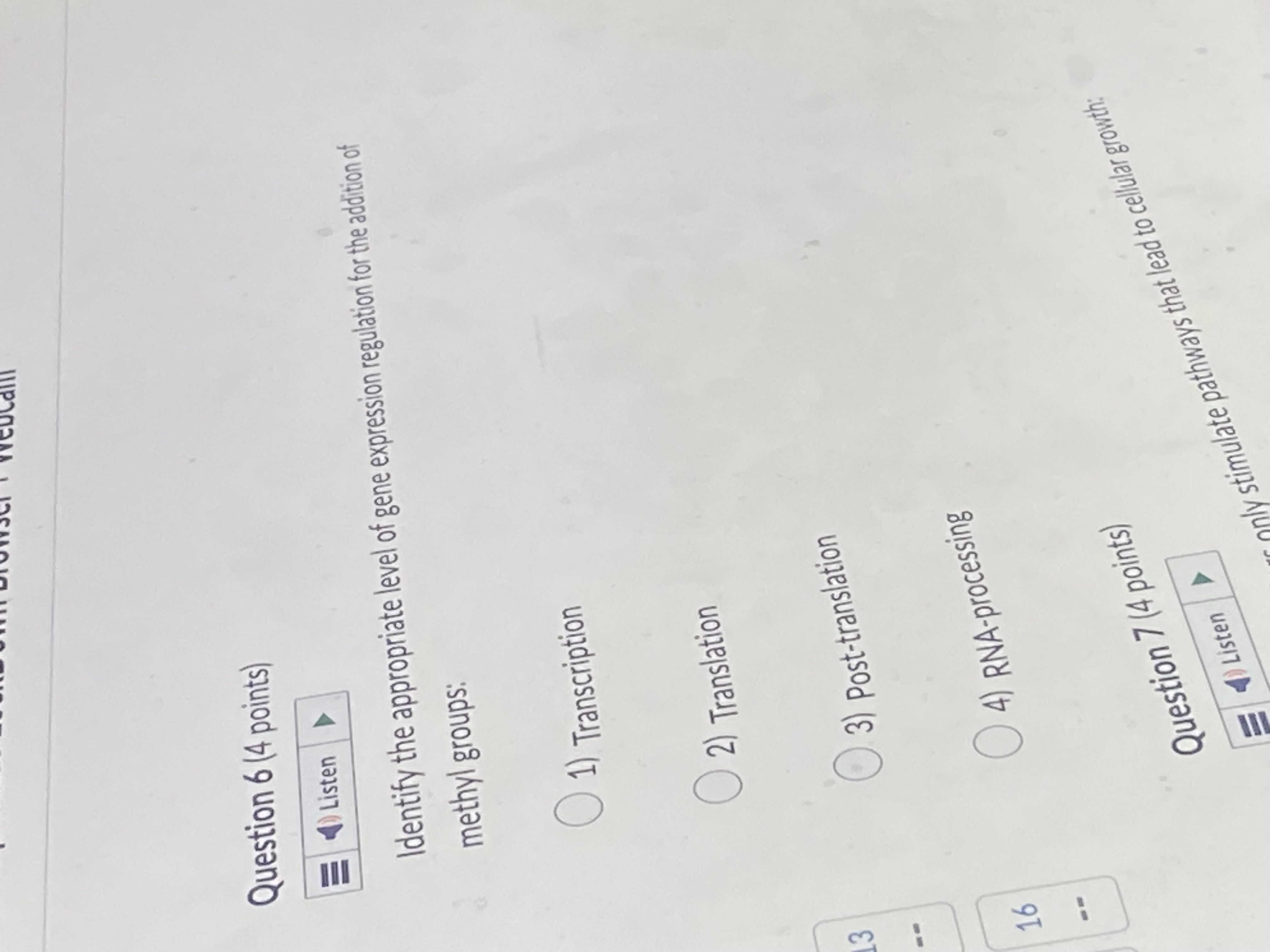 Solved Question points)Identify the appropriate level of | Chegg.com