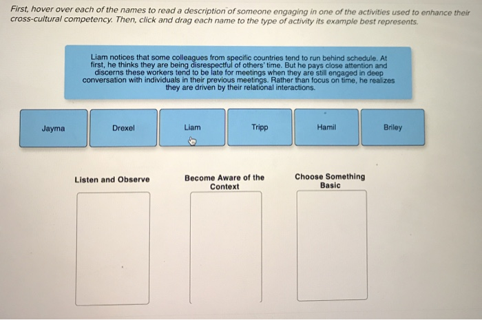 Solved Enhance Your Cross-Cultural Competency Cultural | Chegg.com