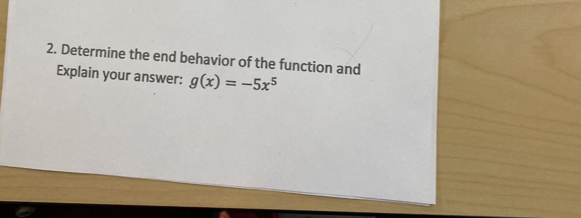 Solved Determine the end behavior of the function and | Chegg.com