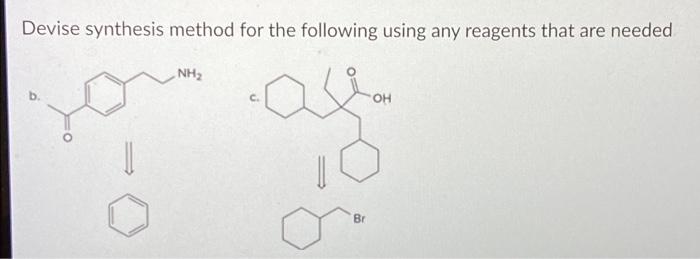 Solved Devise synthesis method for the following using any | Chegg.com
