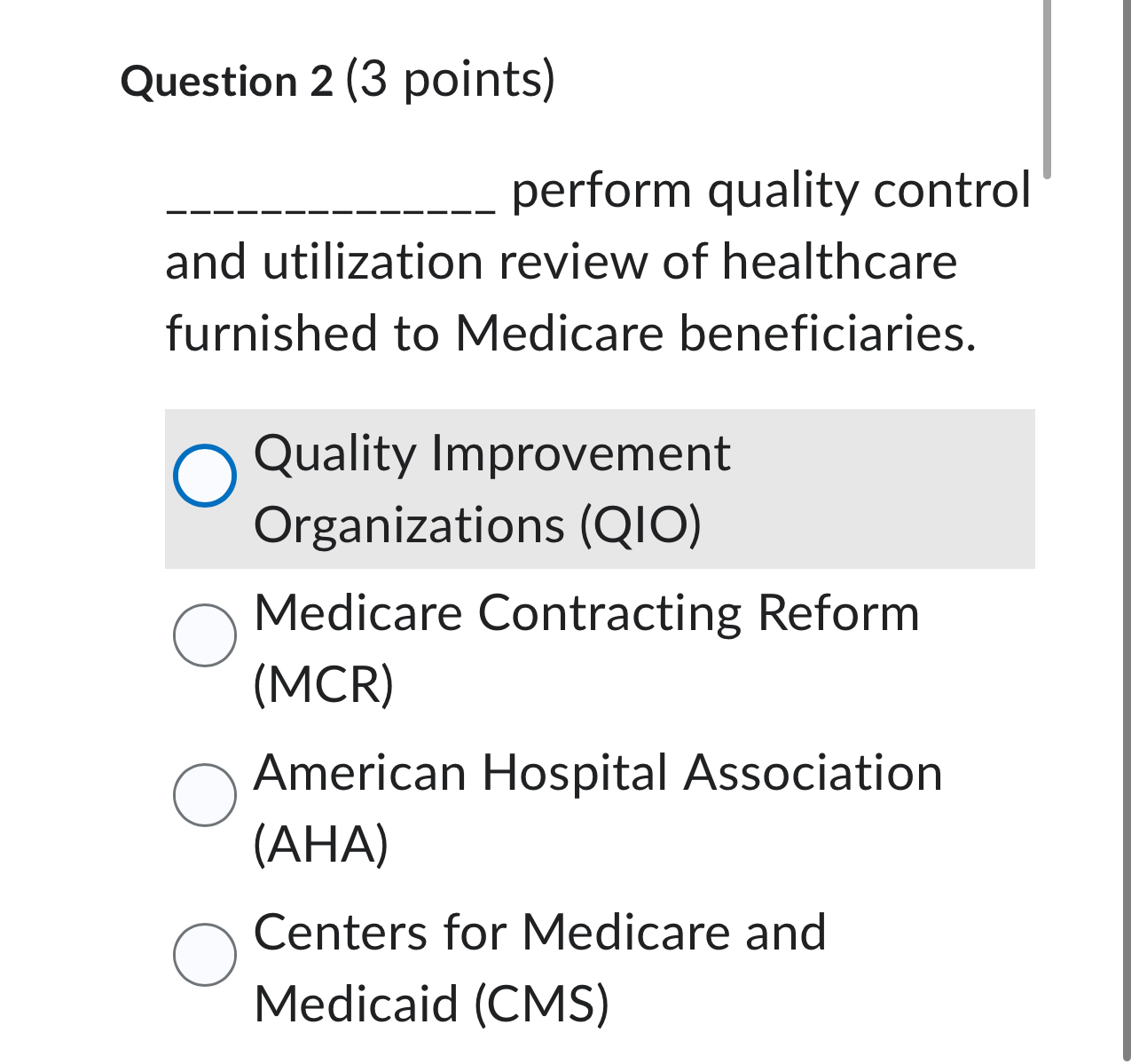 Solved Question 2 (3 ﻿points) q, ﻿perform quality control | Chegg.com