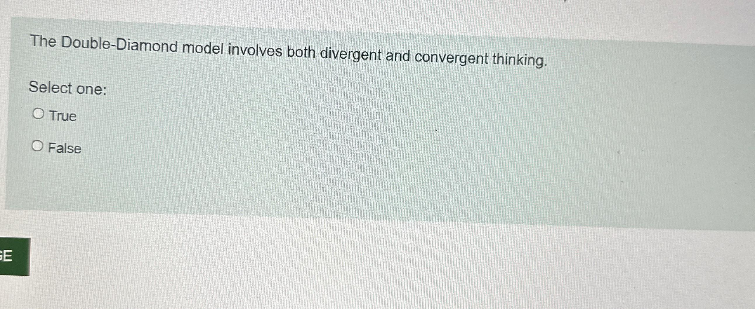 Solved The Double-Diamond model involves both divergent and | Chegg.com