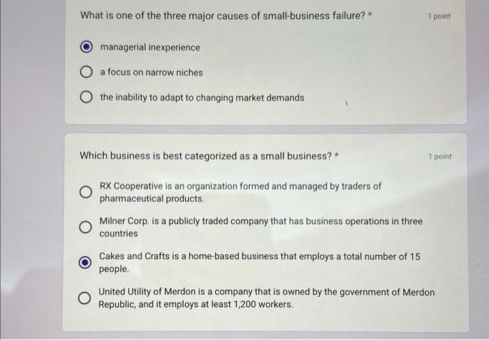 Solved What is one of the three major causes of | Chegg.com