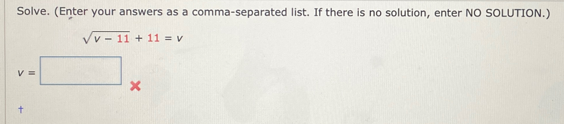 Solved Solve. (Enter your answers as a comma-separated list. | Chegg.com