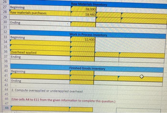 Solved 1. Complete the T-accounts for each of the three | Chegg.com