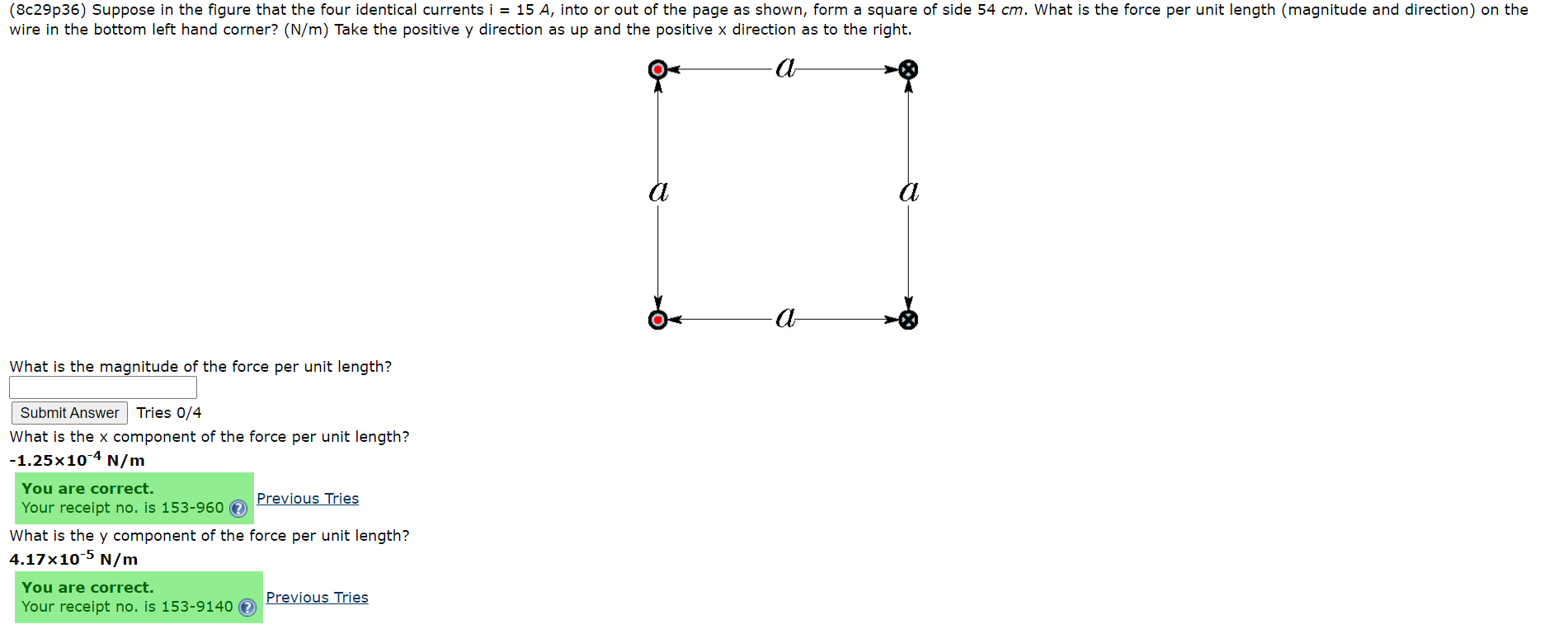 Solved wire in the bottom left hand corner? (Nm) ﻿Take the | Chegg.com