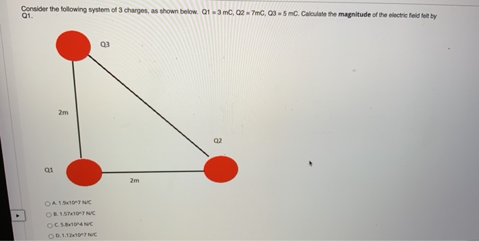 Solved QUESTION 1 Consider two particles that are separated | Chegg.com