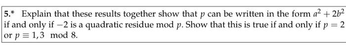 Solved 5. Explain that these results together show that p | Chegg.com