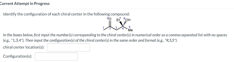 [Solved]: Current Attempt in Progress Identify the configur