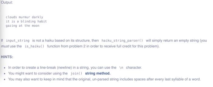 Solved Reminder Do Not Use Any Python Structures That We 