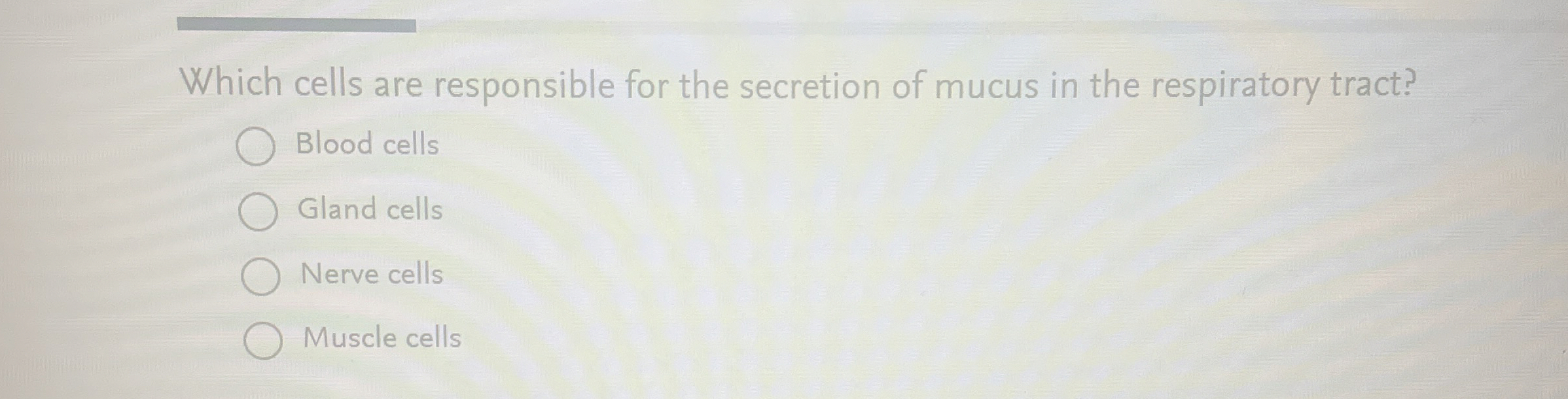 Solved Which cells are responsible for the secretion of | Chegg.com