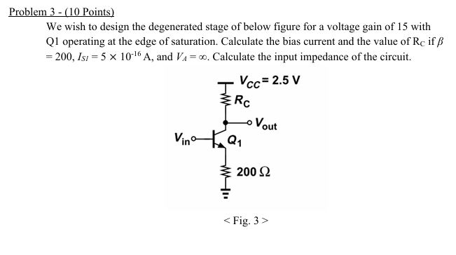 Solved Problem 3 - (10 ﻿Points)We wish to design the | Chegg.com