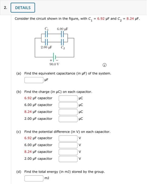 Solved Consider the circuit shown in the figure, with | Chegg.com