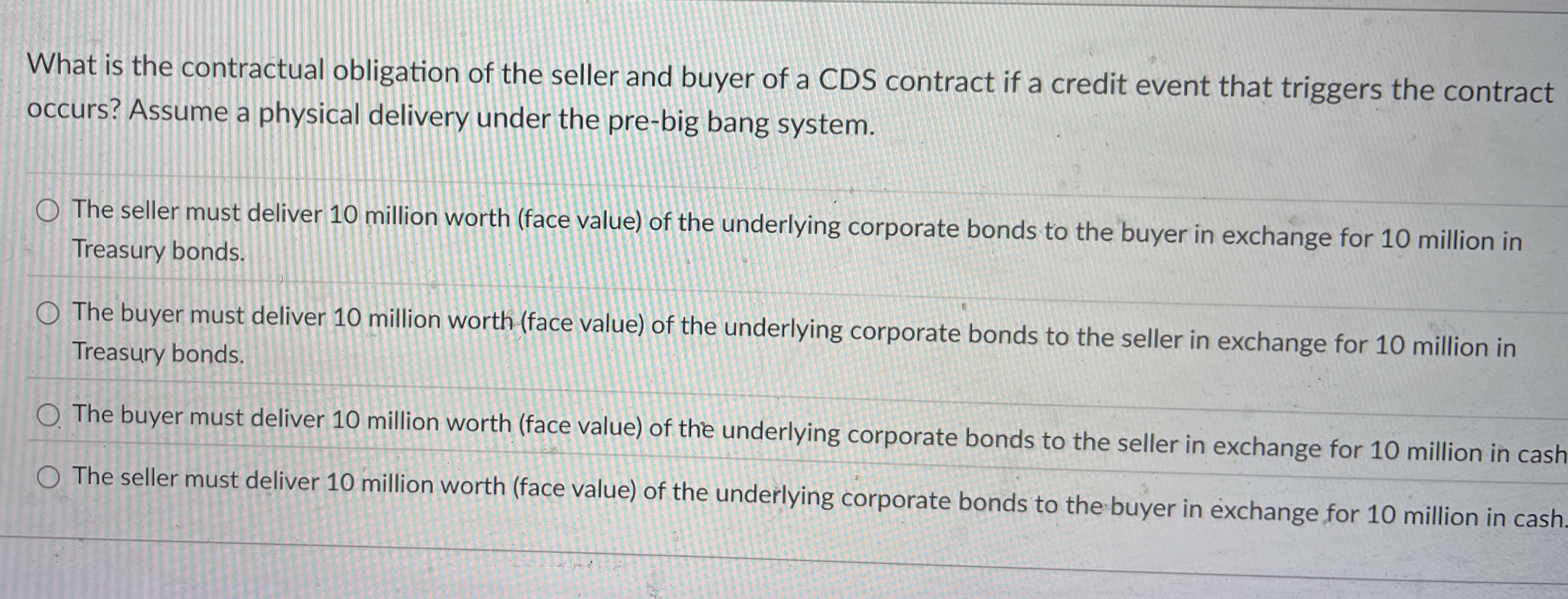 Solved What is the contractual obligation of the seller and | Chegg.com