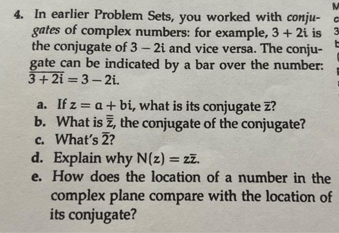Solved 4. In earlier Problem Sets, you worked with | Chegg.com