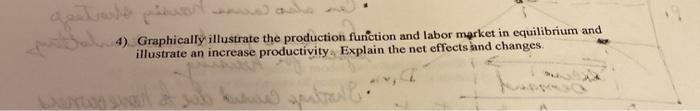 Solved illustrate an Explain pal) Graphically illustrate the | Chegg.com