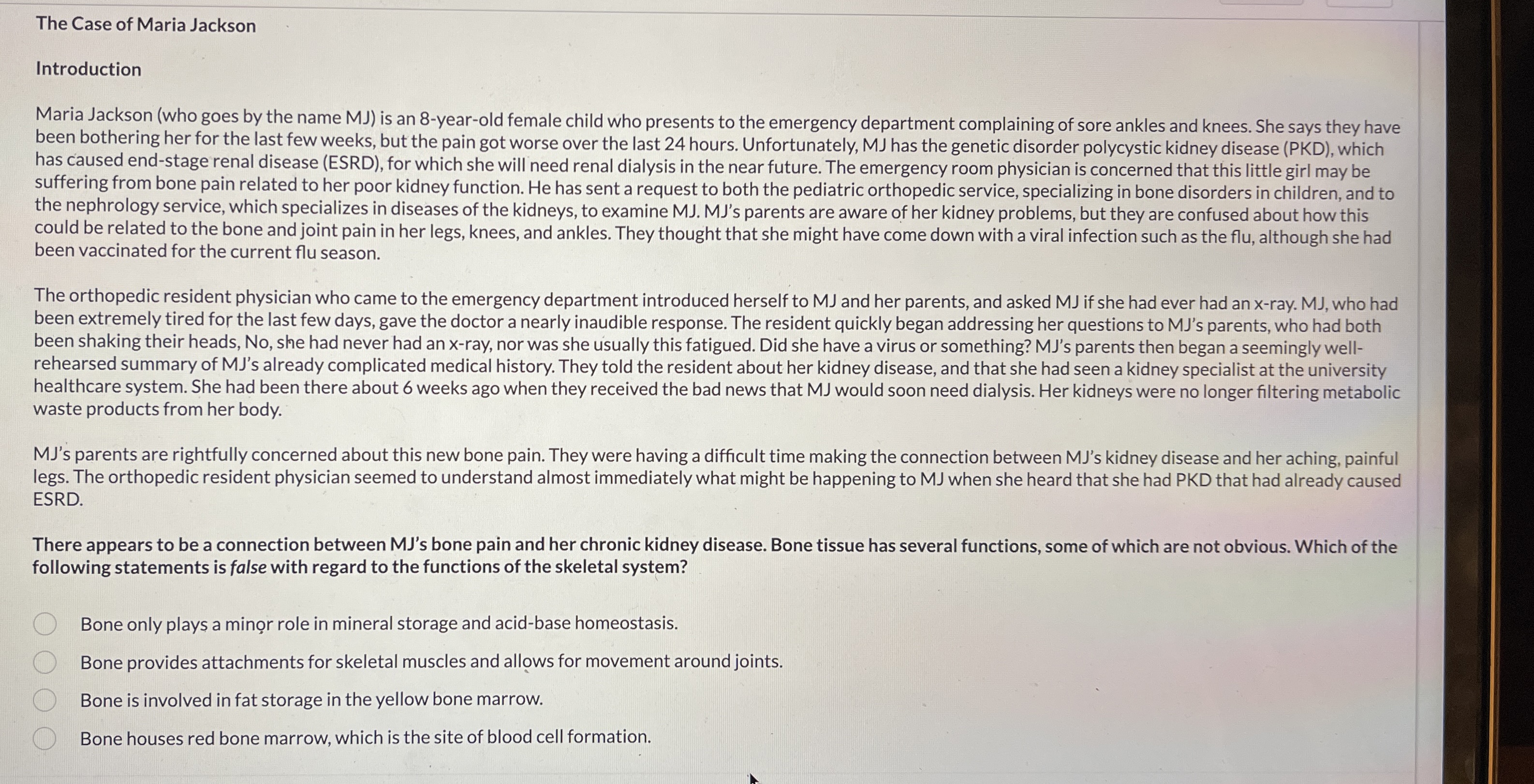 Solved The Case of Maria JacksonIntroductionMaria Jackson | Chegg.com