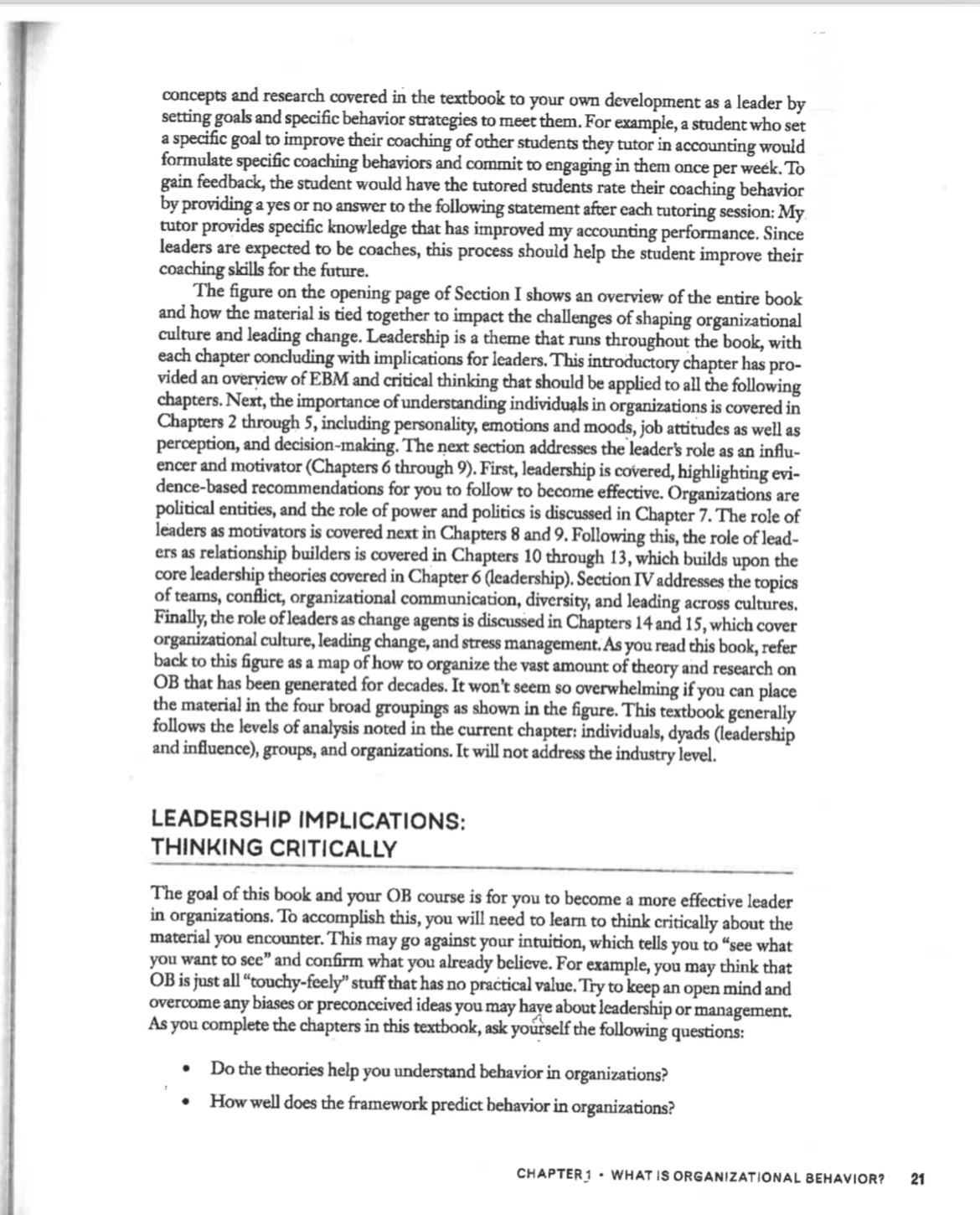 Solved concepts and research covered in the textbook to your | Chegg.com