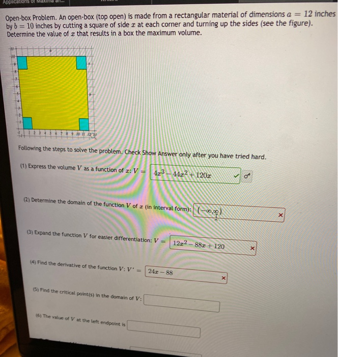Solved WAMAP WAMAP Applications of Maxima an... WAMAP | Chegg.com