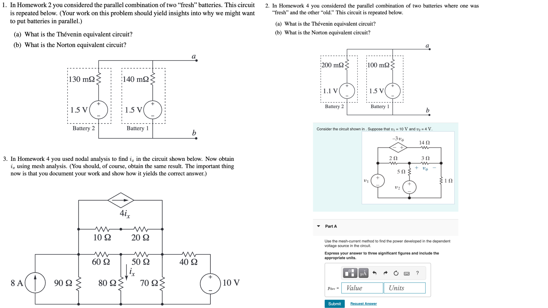 Solved Please do all questions | Chegg.com
