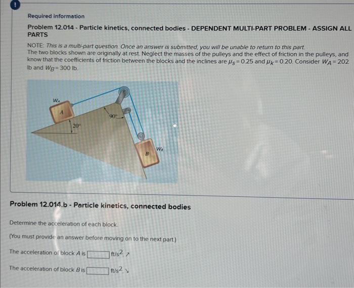 Solved Required information Problem 12.014 - Particle | Chegg.com