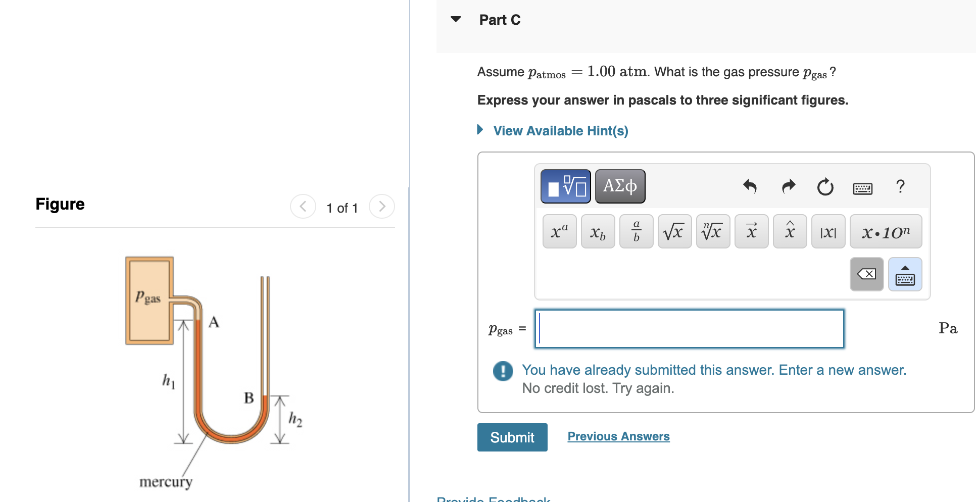 Solved TACTICS BOX 13.1 ﻿HydrostaticsLearning Goal:To | Chegg.com