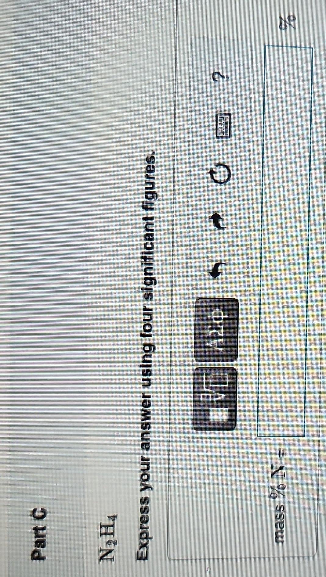 Solved N2h4 Express Your Answer Using Four Significant