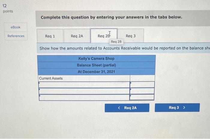 E8-3 (Algo) Recording, Reporting, and Evaluating a | Chegg.com