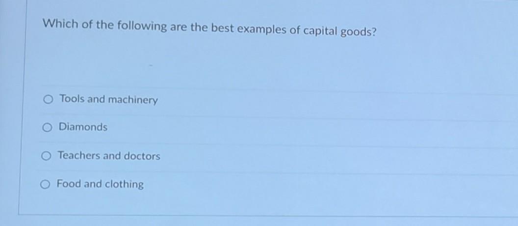 Solved Which of the following are the best examples of | Chegg.com