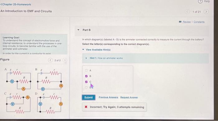 Solved An Introduction to EMF and Circults Learning Goal: To | Chegg.com