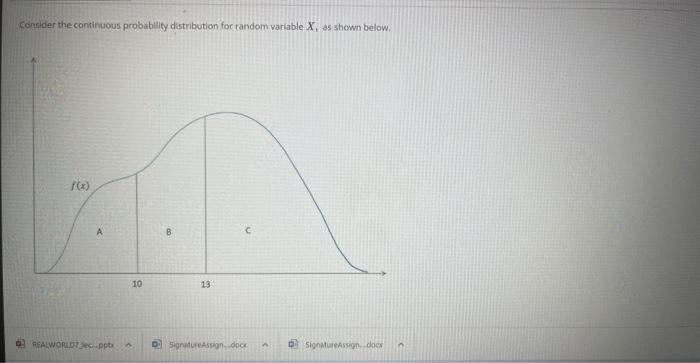 Solved Consider the continuous probability distribution for | Chegg.com