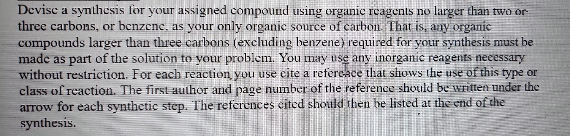 Solved what are the steps to get to this structure following | Chegg.com