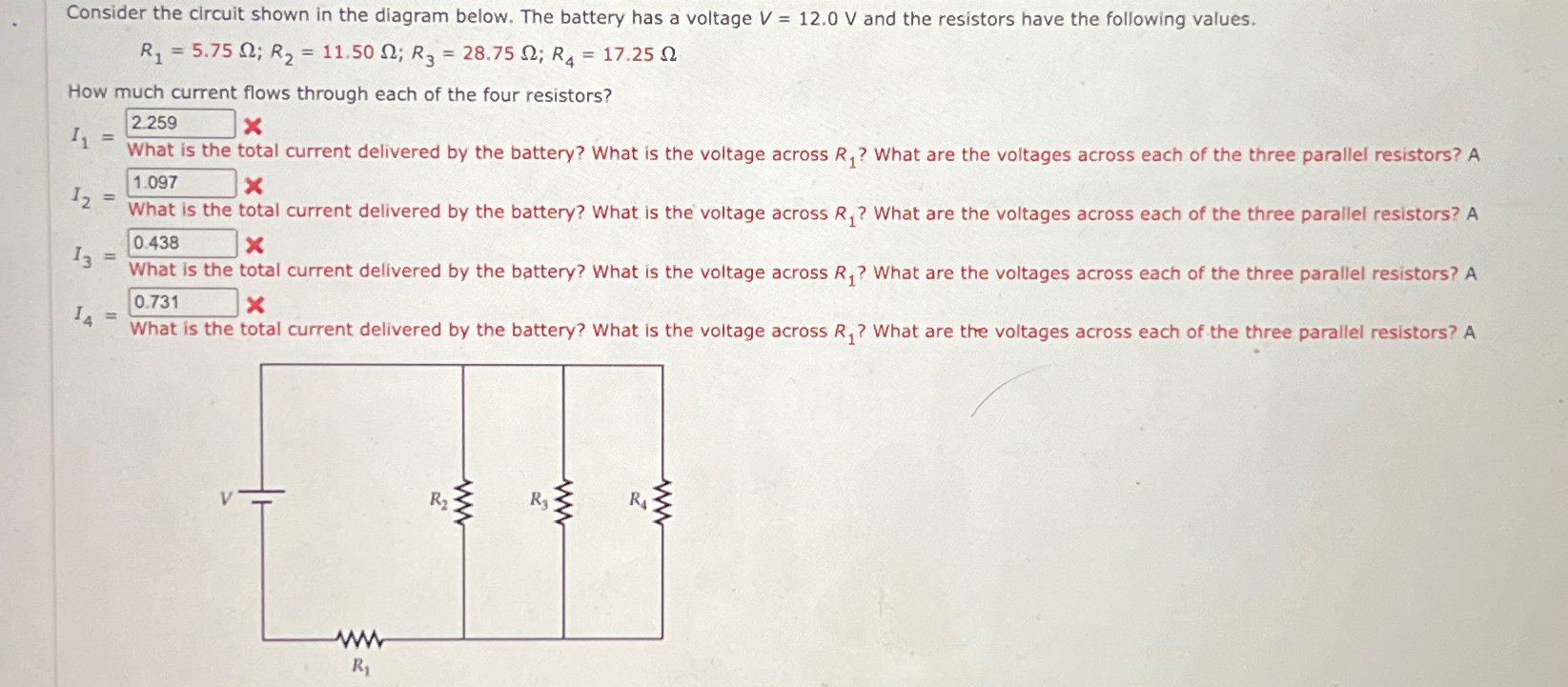 Solved Consider the circuit shown in the diagram below. The | Chegg.com