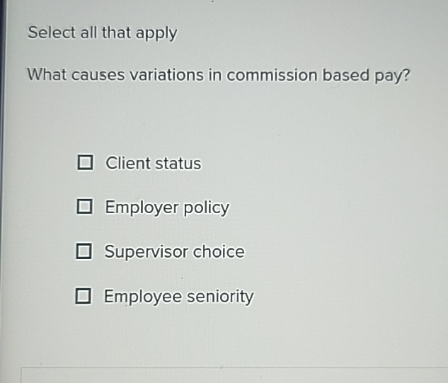 Solved Select all that applyWhat causes variations in | Chegg.com