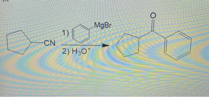 Solved O MgBr 1) CN 2) H30+ | Chegg.com