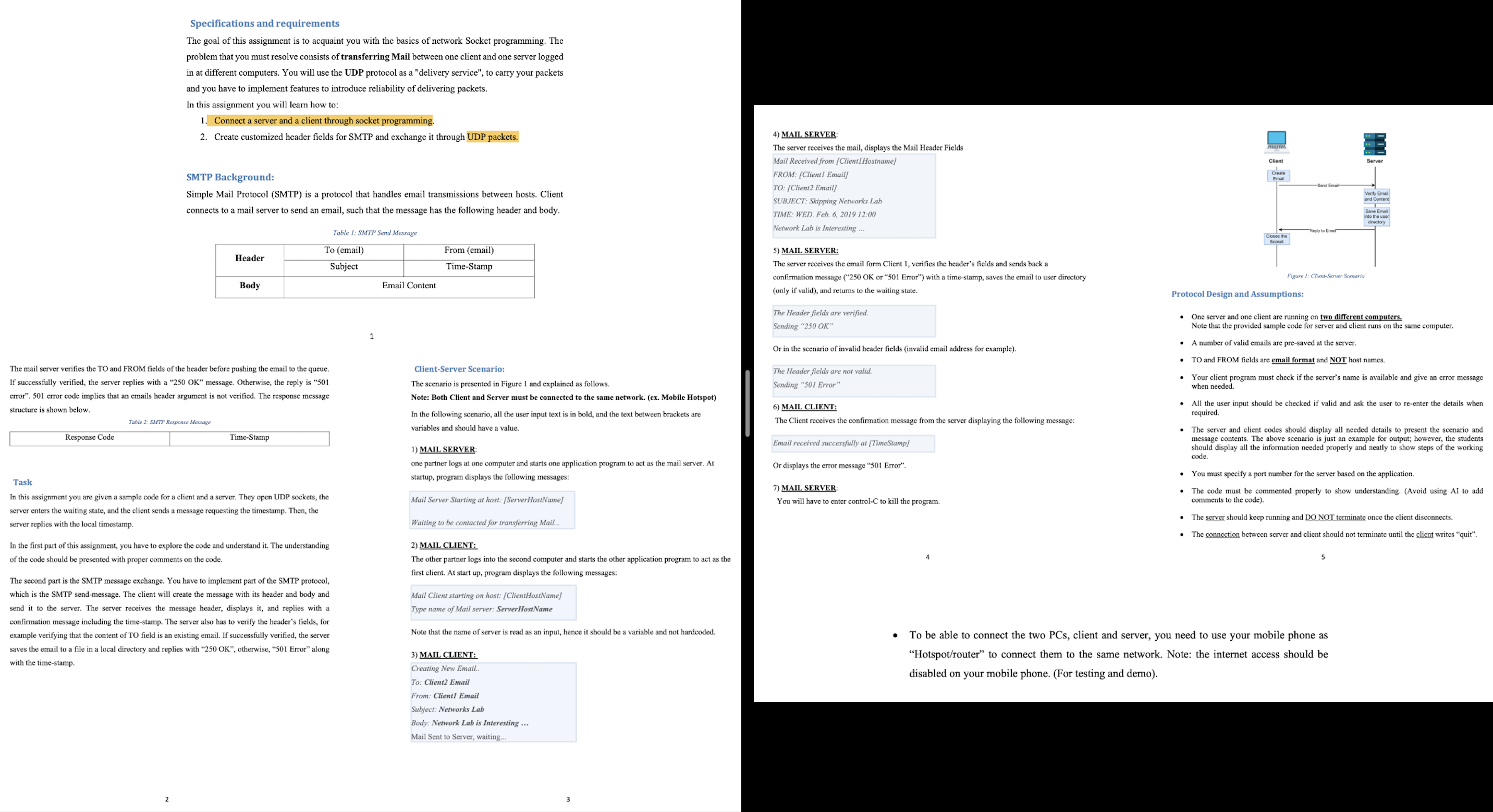 Solved //CLIENT CODE: ------------------------import | Chegg.com