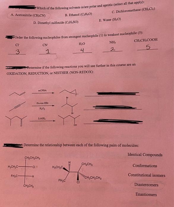 For each of the following, supply a structure for the | Chegg.com
