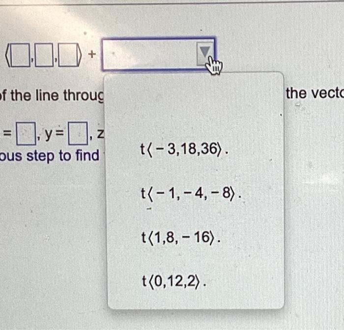 Solved Find boch the vector equation and the parametric | Chegg.com