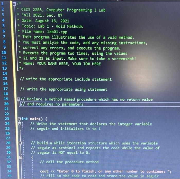Solved B T 1 2 3 4 5 6 7 8 9 10 11 12 13 CECS 2203, Computer | Chegg.com